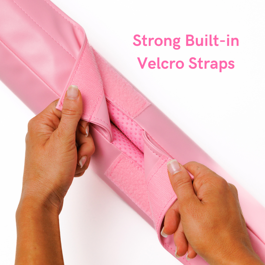 Barbell Pad Pink Vegan Leather